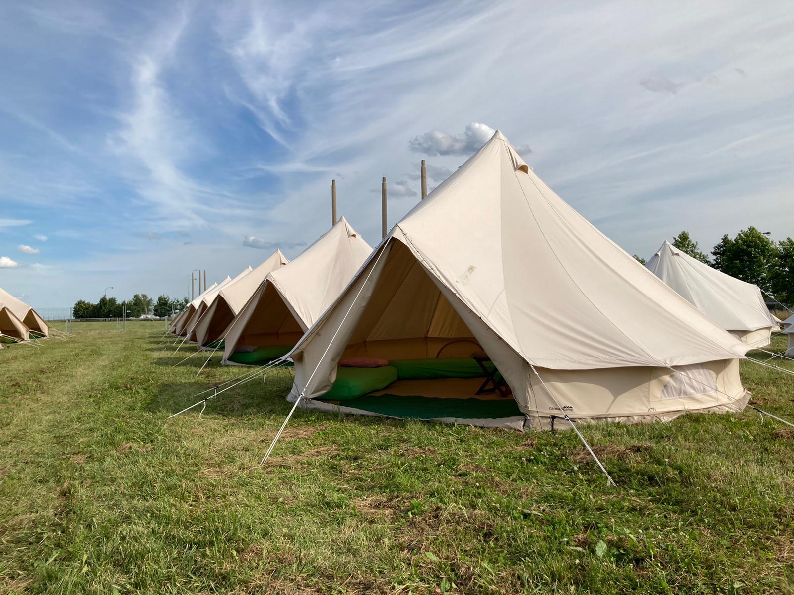 Chill Village: offering luxury pre-built tents at Mighty Sounds 2025 ...